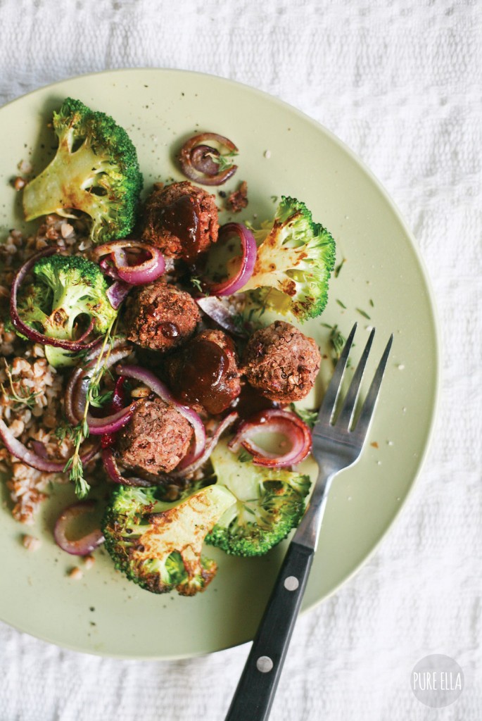 Black Beans Vegetarian Meatballs Recipe (healthy, gluten free, vegan)