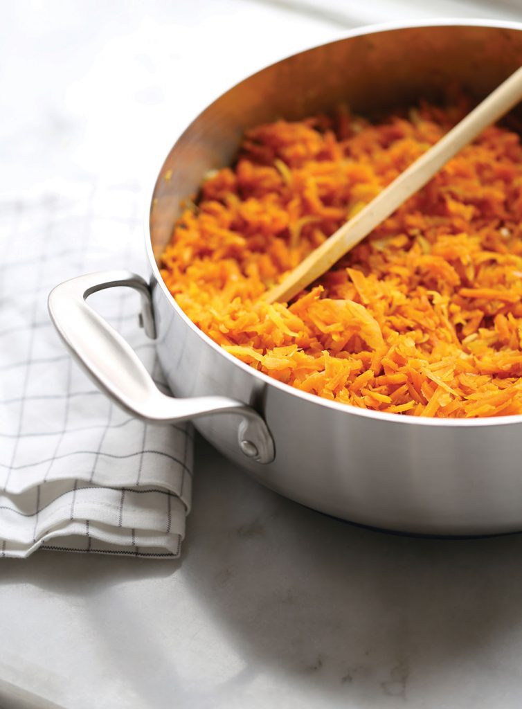 Shredded Carrot Fish Casserole