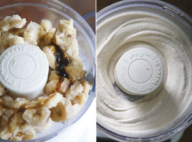 Two Ingredient Vanilla Nice Cream