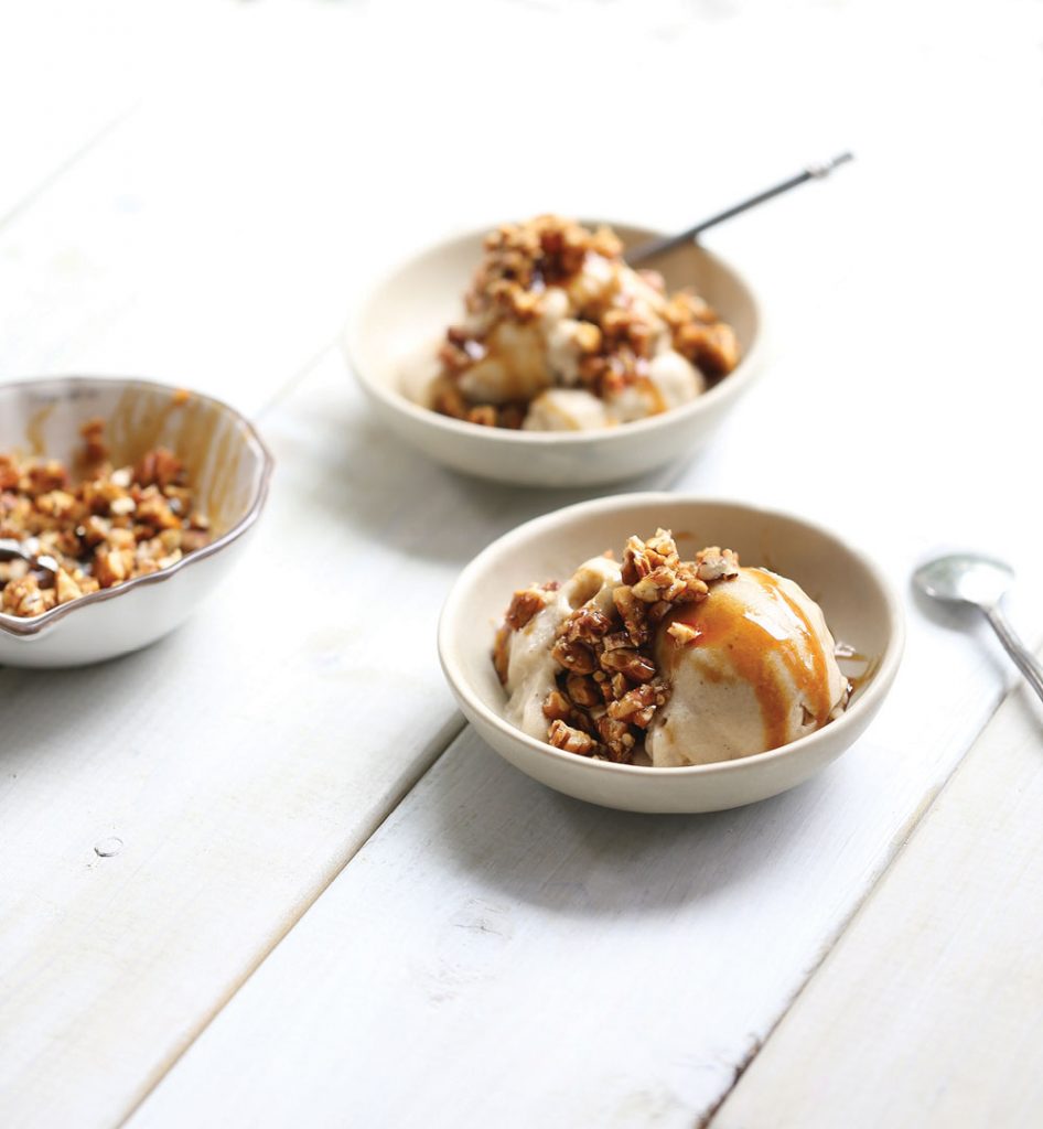 Two Ingredient Vanilla Nice Cream
