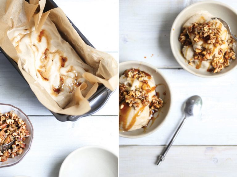 Two Ingredient Vanilla Nice Cream