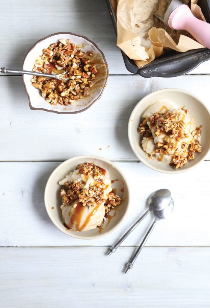 Two Ingredient Vanilla Nice Cream