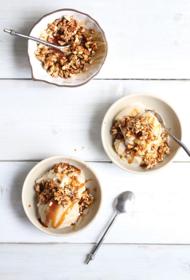 Two Ingredient Vanilla Nice Cream