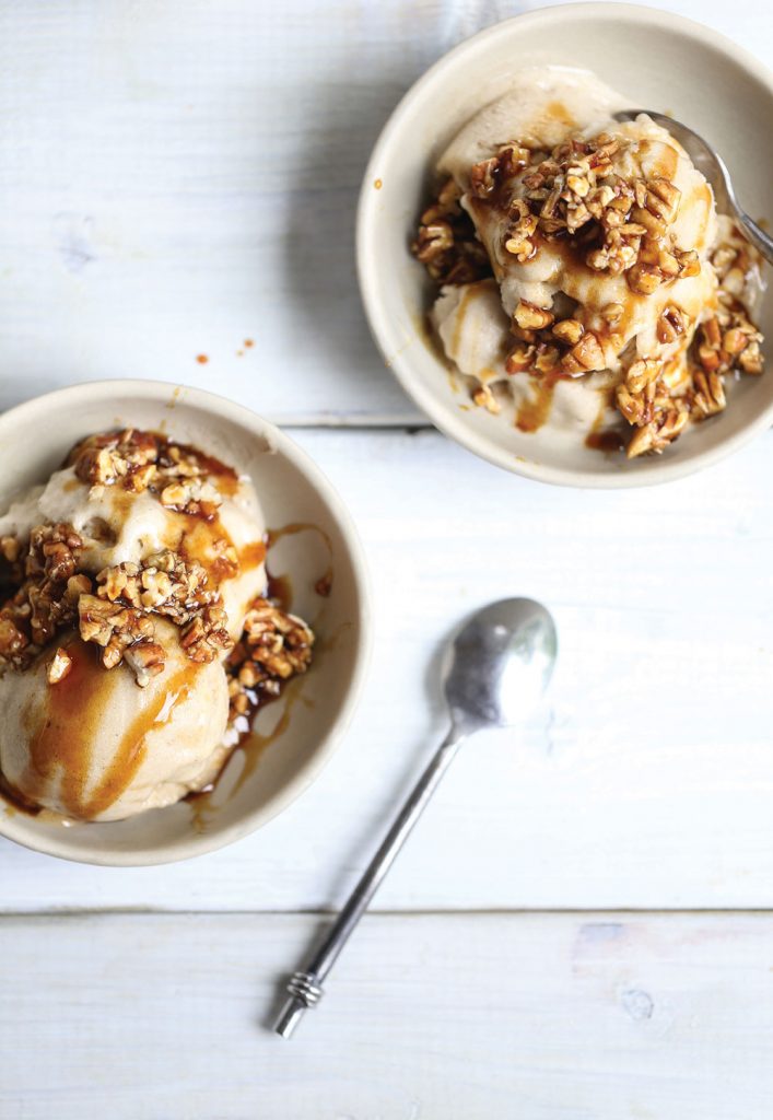 Two Ingredient Vanilla Nice Cream